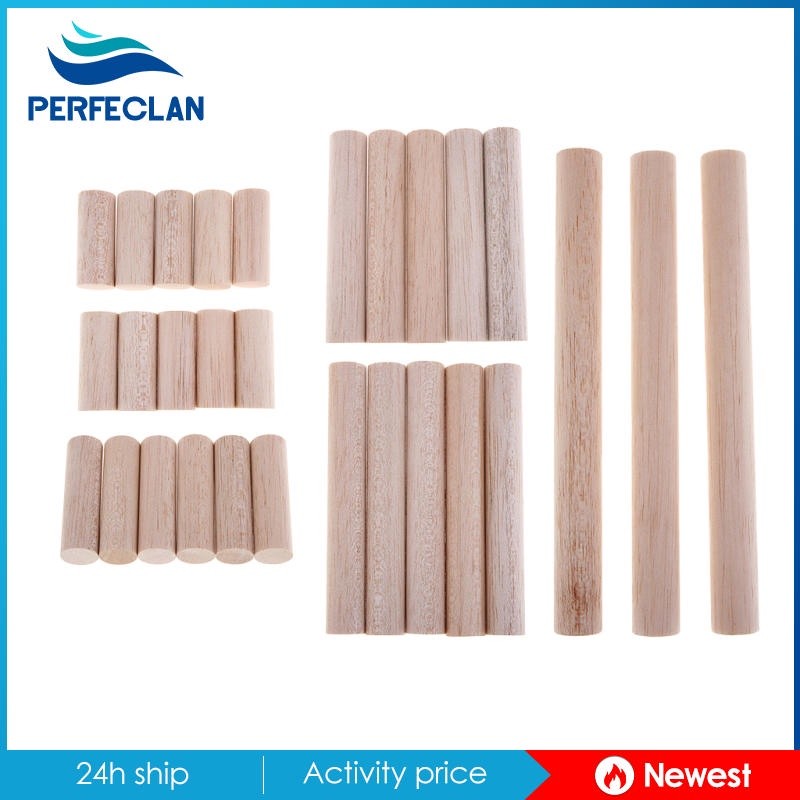 20mm Round Balsa Wood Sticks Unfinished Woodcraft Stick Dowe | 蝦皮購物