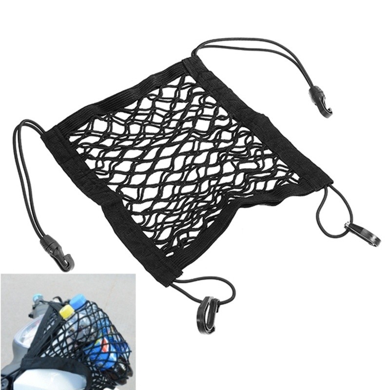 Motorcycle Luggage Net Hook Hold Bag Cargo Bike Scooter Mesh | 蝦皮購物