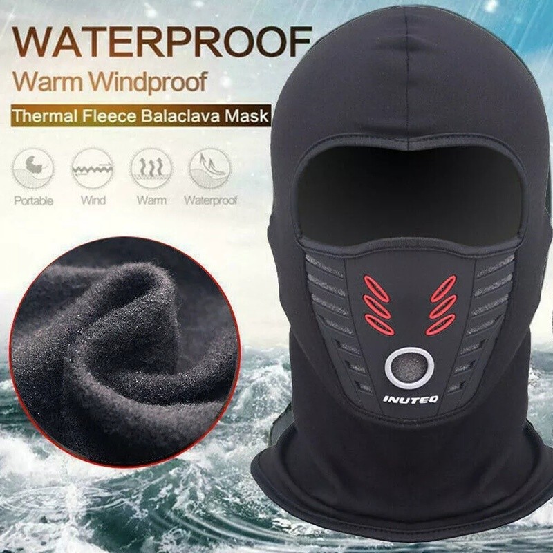 Motorcycle Fleece Face Mask/Winter Warm Anti-Dust Waterproof | 蝦皮購物