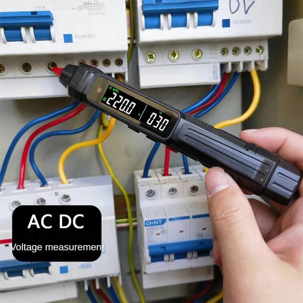 Mini Digital Multimeter Pen VA Color Reverse Display Non-Con | 蝦皮購物