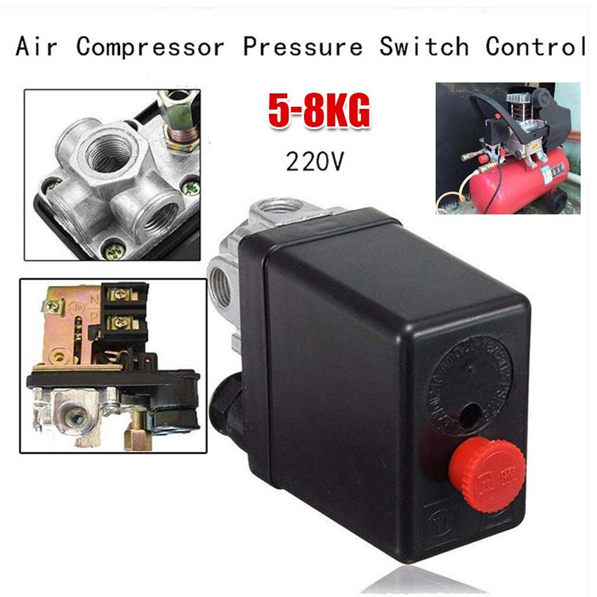 220V/380V Heavy Duty Air Compressor Pressure Switch Control | 蝦皮購物
