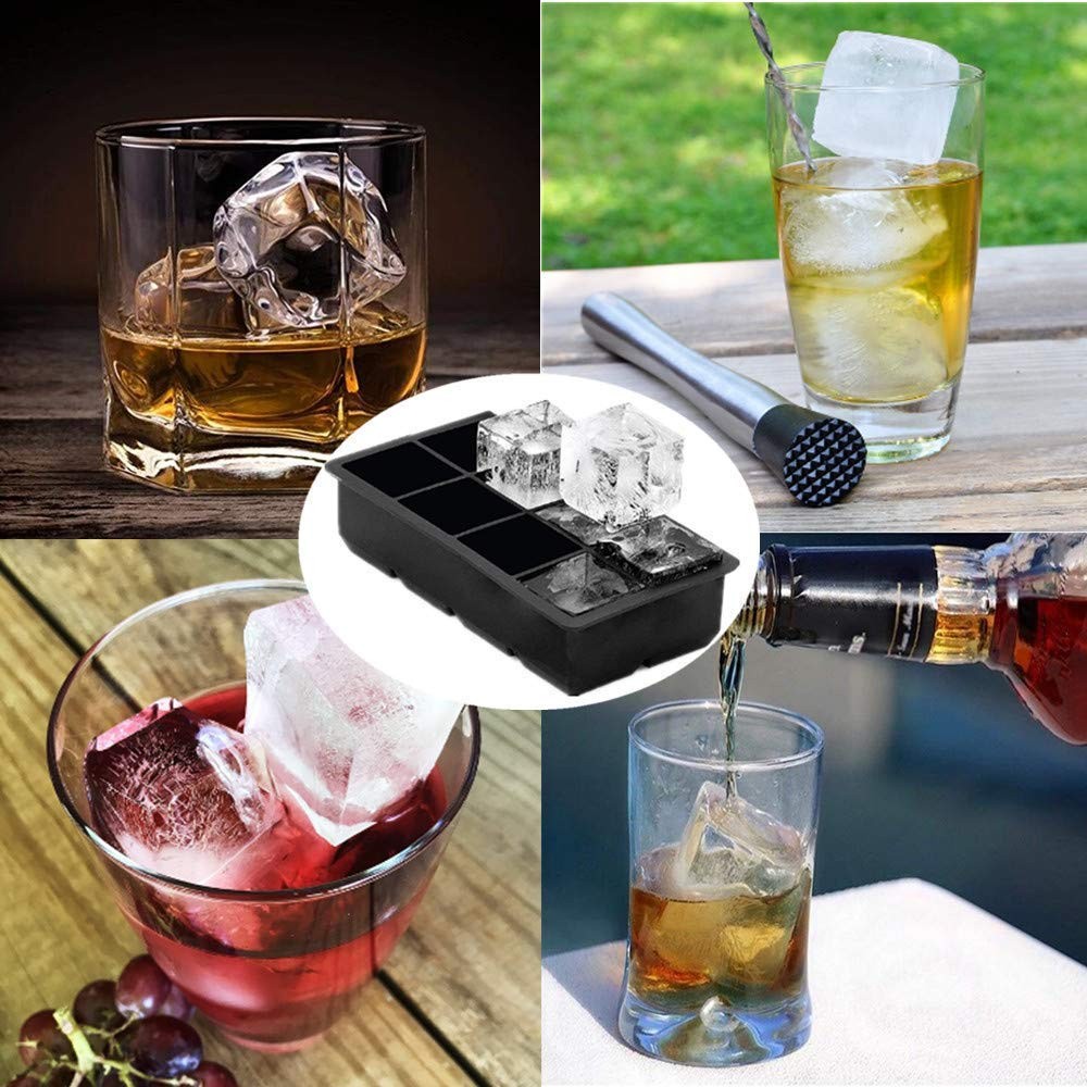 8 Big Ice Mold Giant Jumbo Large DIY Ice Maker Ice Cube Tray | 蝦皮購物