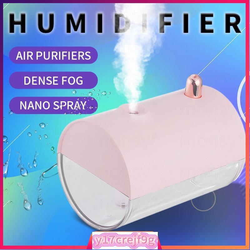 Humidifier 250ML Portable Mini LED Boat Home Car Essential | 蝦皮購物