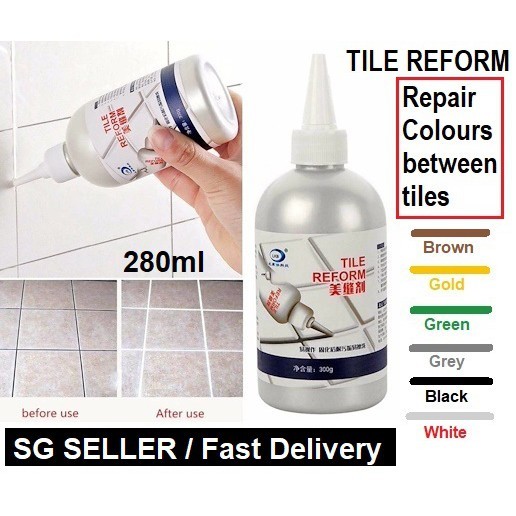 GROUT FILLER CLEANER Tile reform 280ml Grouting Fix Waterpro | 蝦皮購物
