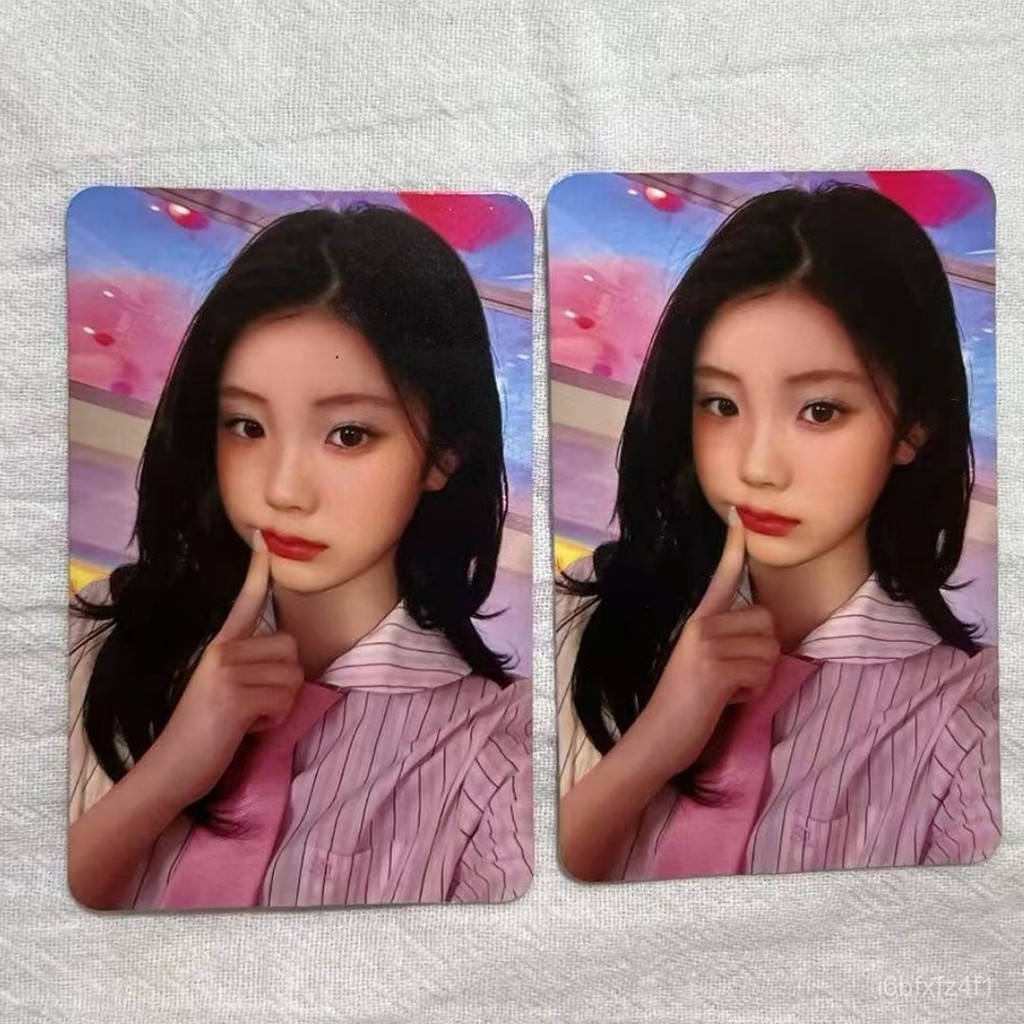 ⭐台灣出品正版⭐ 爆款ILLIT李元禧小卡 mini2專輯 yzy1.0簽售特典 粉衣搓臉禧 | 蝦皮購物