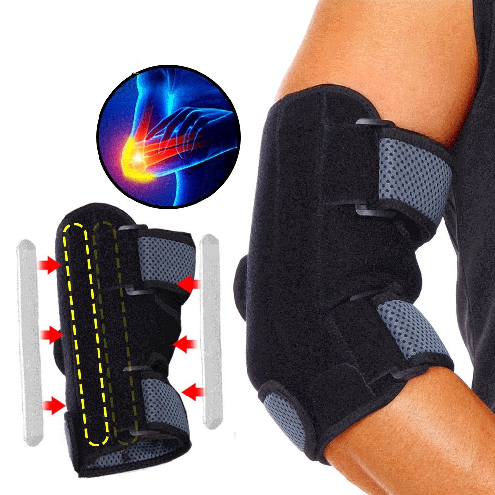 Elbow Brace Support Splint *2 Removable Metal Plate* Arm Sle | 蝦皮購物