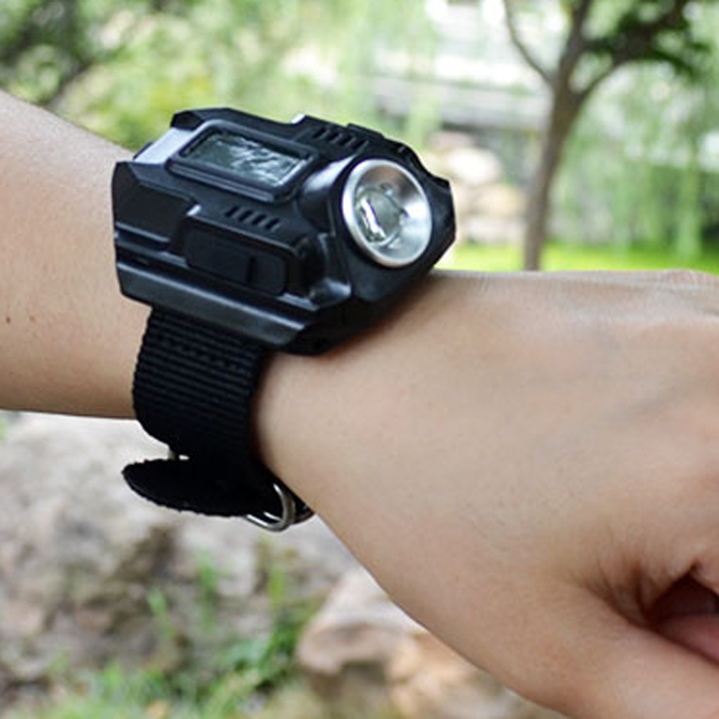 4 Mode Lumens Wrist Watch Flashlight Torch Wristlight with T | 蝦皮購物