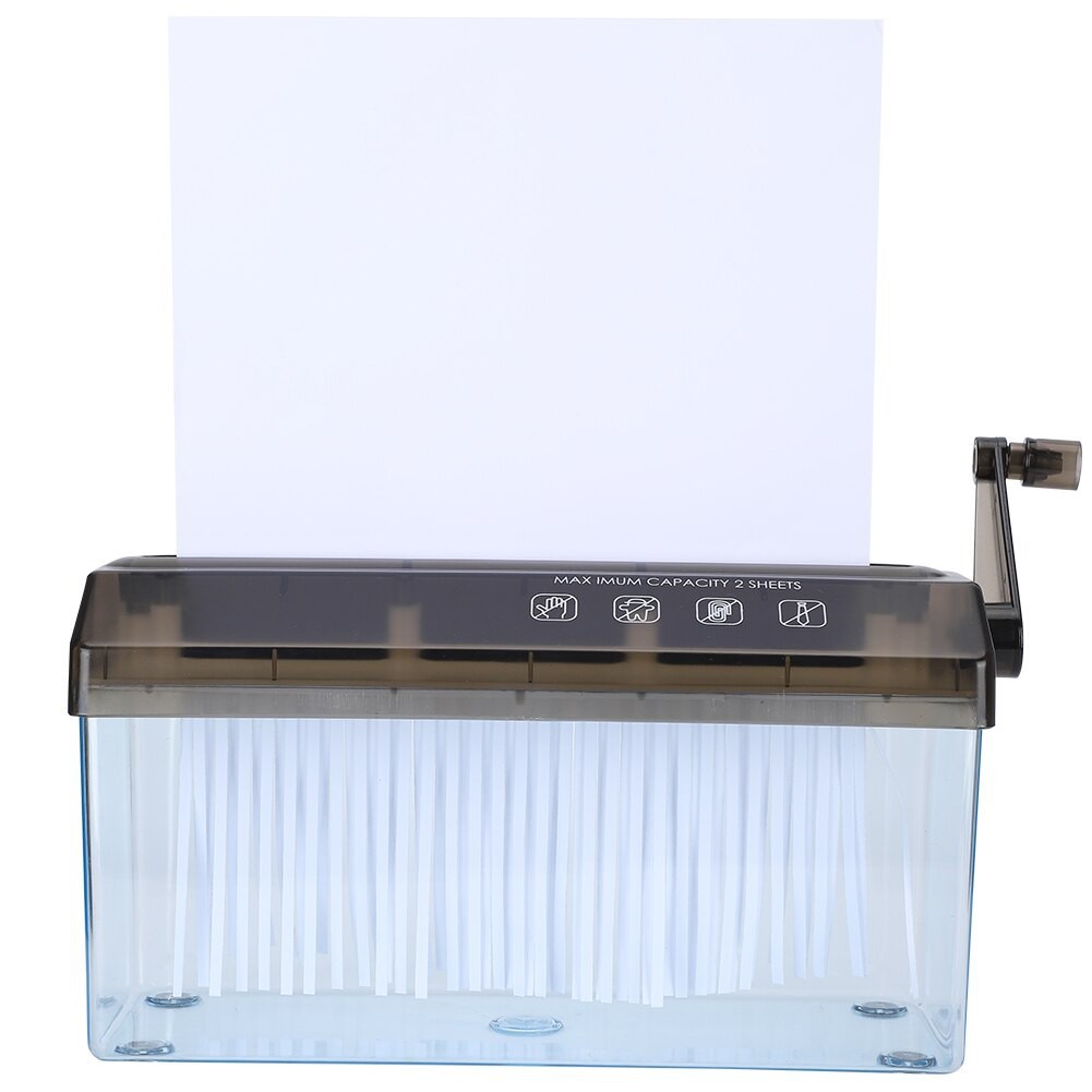 A4 mini shredder manual shredder office shredder | 蝦皮購物