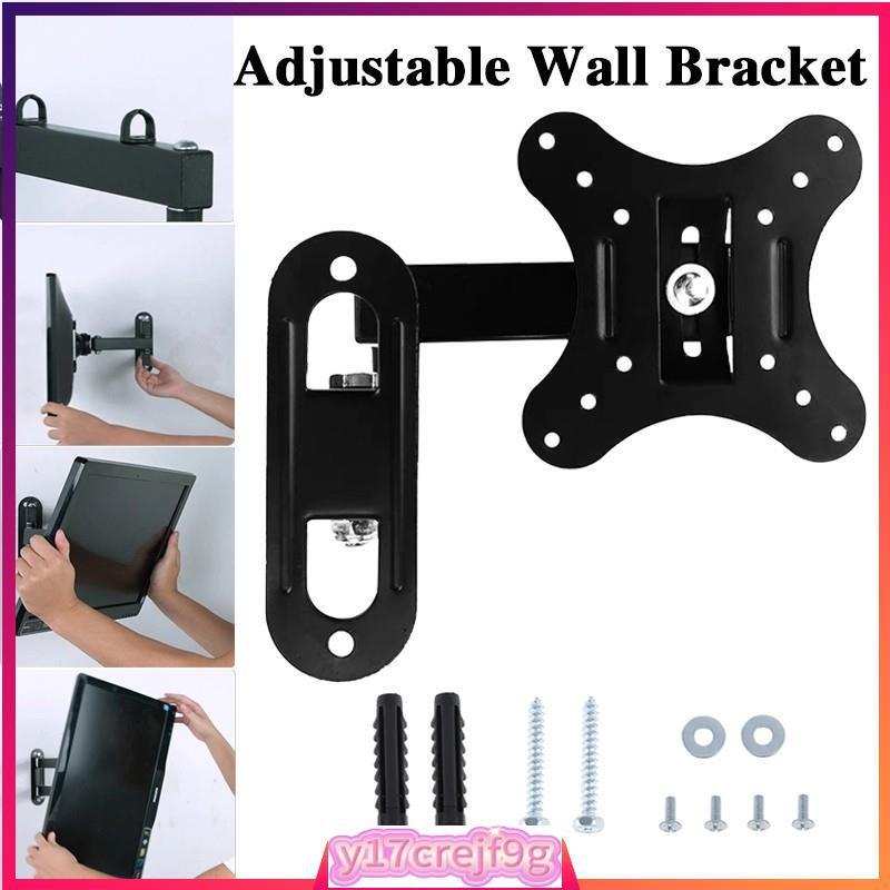 Adjustable 14-42 Inch TV Wall Mount Bracket Flat Panel Frame | 蝦皮購物