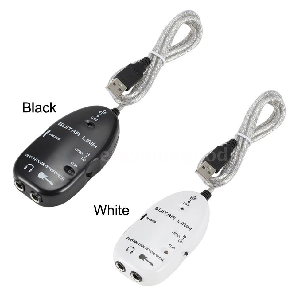 Guitar to USB Interface Link Cable Adapter Audio Connector R | 蝦皮購物