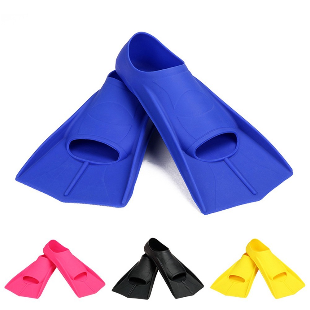 1 Pair Swimming Flippers Diving Snorkeling Surfing Swim Soft | 蝦皮購物