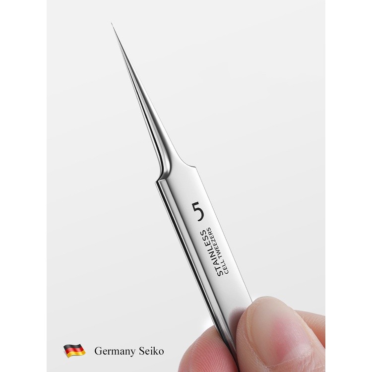 German Ultra-fine No. 5 Cell Pimples Blackhead Clip Tweezer | 蝦皮購物