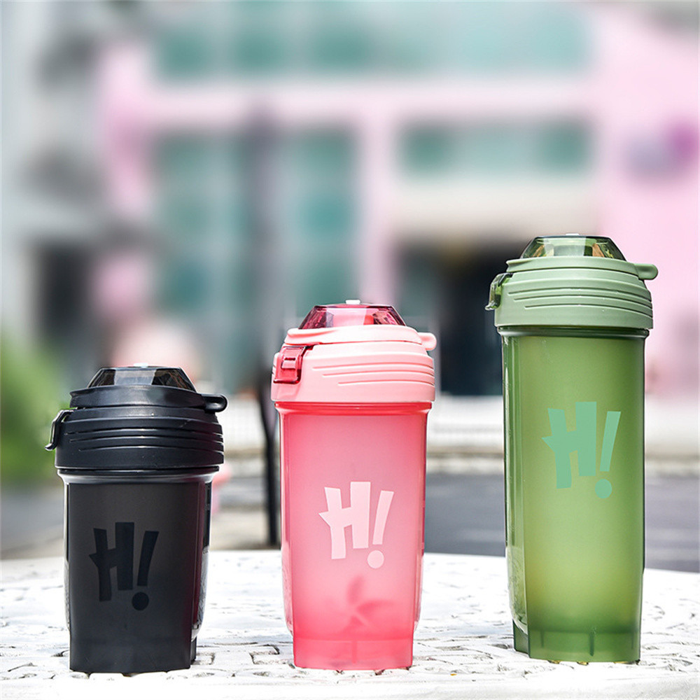 700ml Shake Cup Protein Shaker Bottle With Silicone Ball Sti | 蝦皮購物