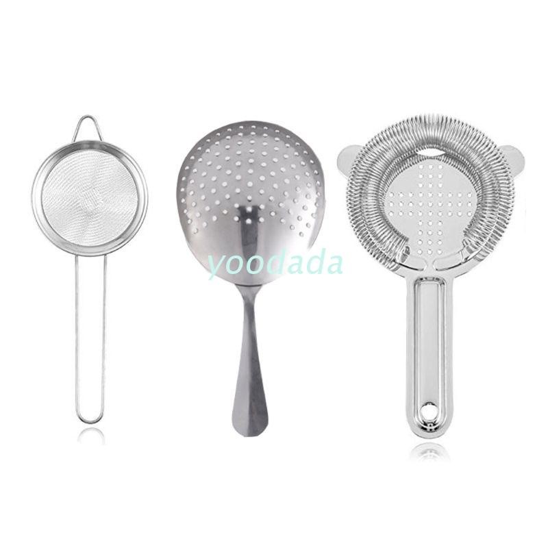 Bar Strainer Set of 3 Cocktail Strainer Include Strainer, Fi | 蝦皮購物