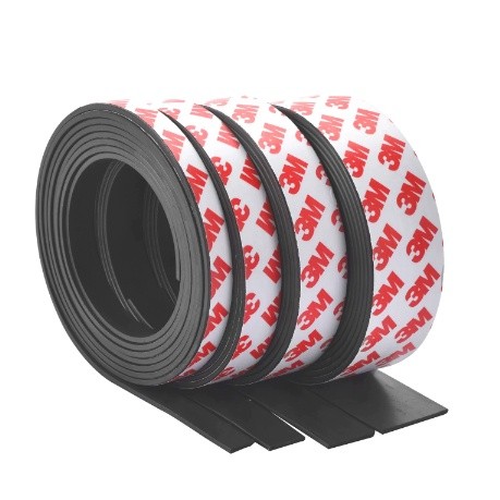 Strong Flexible Magnet Strip Self Adhesive Magnetic Tape Rub | 蝦皮購物
