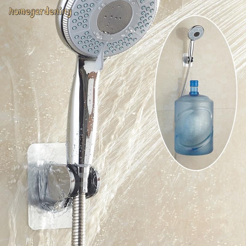 Adjustable Shower Handset Head Holder Aluminum Bath Wall Mou | 蝦皮購物