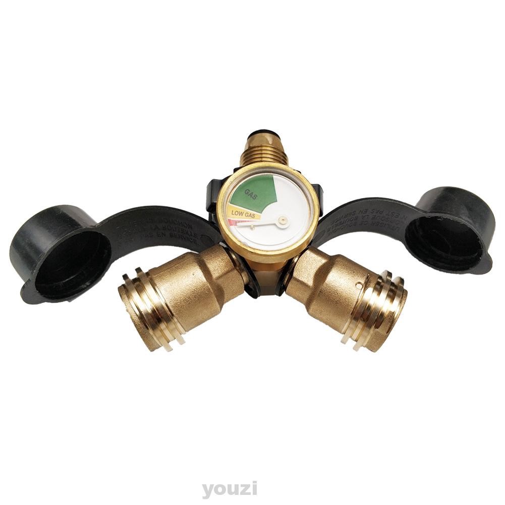 Gas Burner Level Indicator With Tank Gauge Propane Adapter | 蝦皮購物