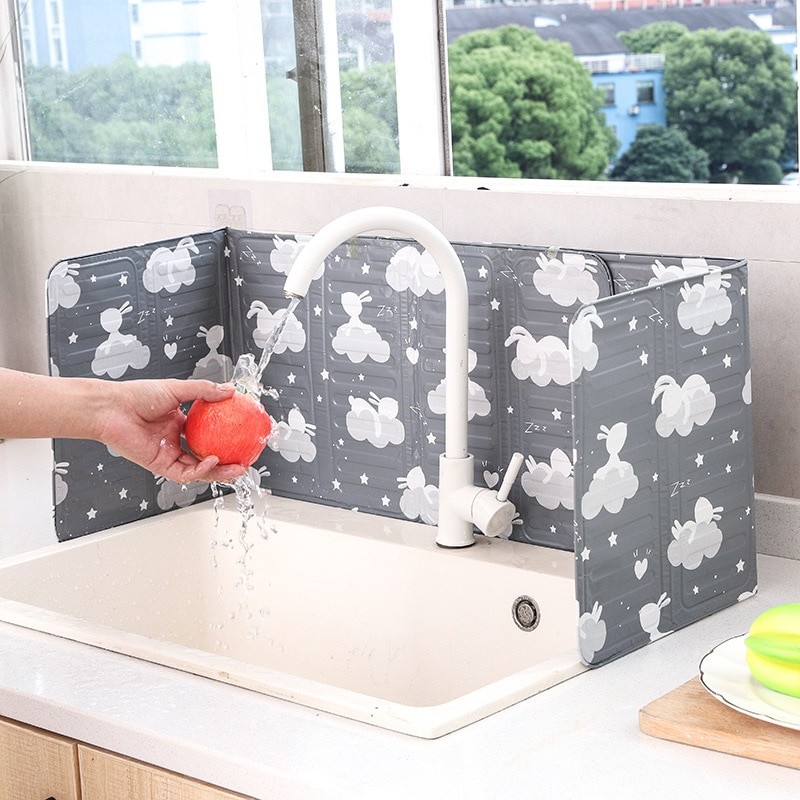 Foldable Kitchen Gas Stove Baffle Plate Splatter Screen Oil | 蝦皮購物