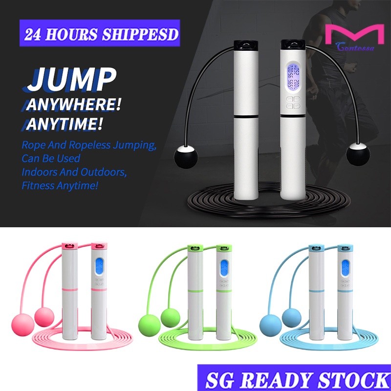 NEXHC Skipping Rope/ Smart Digital Jump Rope With Counter / | 蝦皮購物