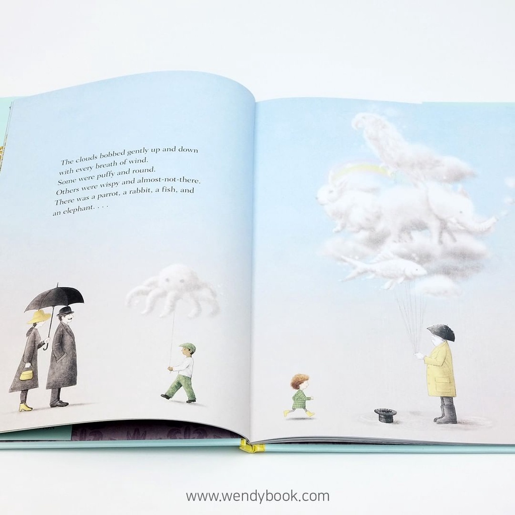 【贈音檔】🍀精裝英文繪本Lizzy and the Cloud🍀 范恩兄弟The Fan Brothers🍀缺書店 | 蝦皮購物