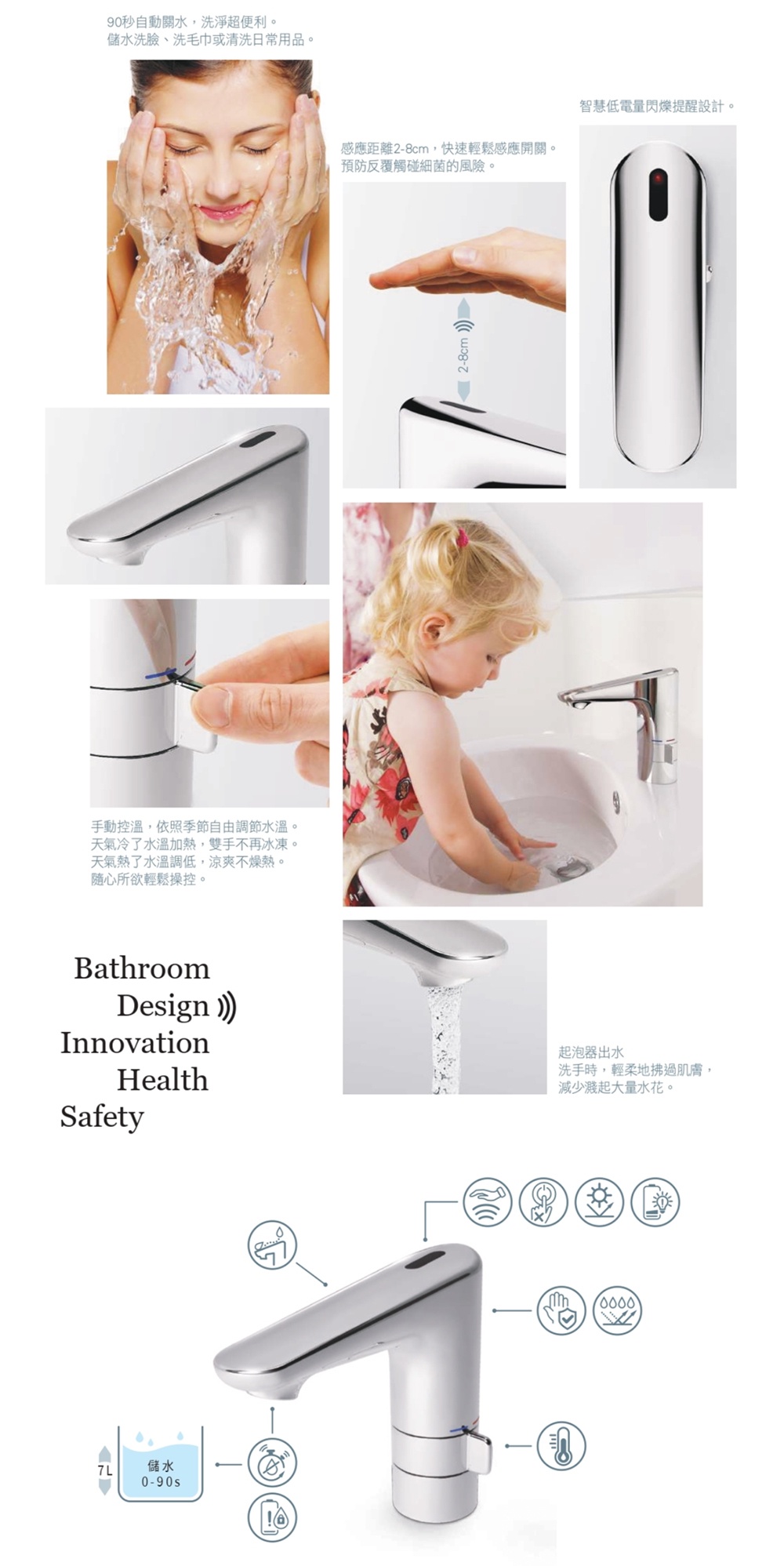 🔥 實體店 Huntington 海廷頓 IntelliSense 無把手 感應龍頭 臉盆龍頭 W3182901-TWR | 蝦皮購物