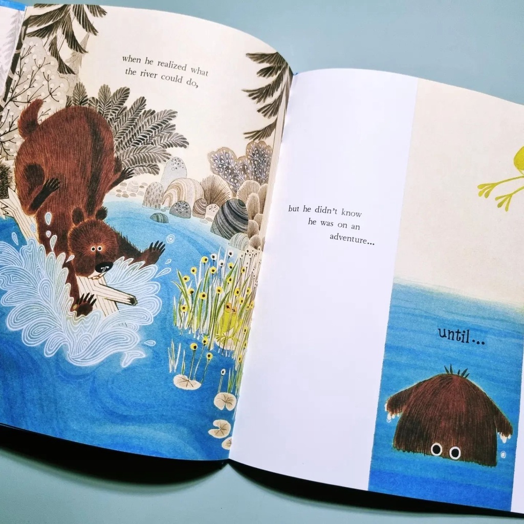 現貨【贈音檔】 英文精裝繪本Bear came along🍀LeUyen Pham 🍀榮獲2020年凯迪克银奖🍀缺書店 | 蝦皮購物