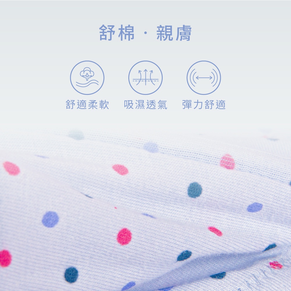 【Gennies 奇妮】點點彩棉哺乳內衣-淺藍圓點(FA15)軟鋼圈 舒適 哺乳 孕婦內衣 輕鬆餵奶 現貨 | 蝦皮購物