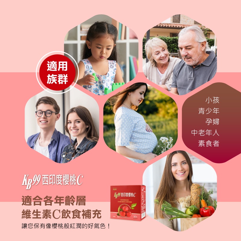 【肯寶KB99】西印度櫻桃C (20入) 高含量維他命C 隨身包 | 蝦皮購物