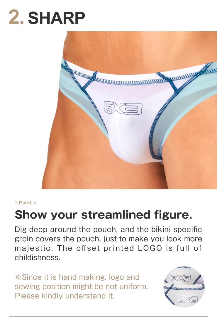 日本 GX3 SPLASH SHEER 透感泳褲風莫蘭迪色比基尼三角褲 U凸衝浪運動透明內褲 裸感 K1755 | 蝦皮購物