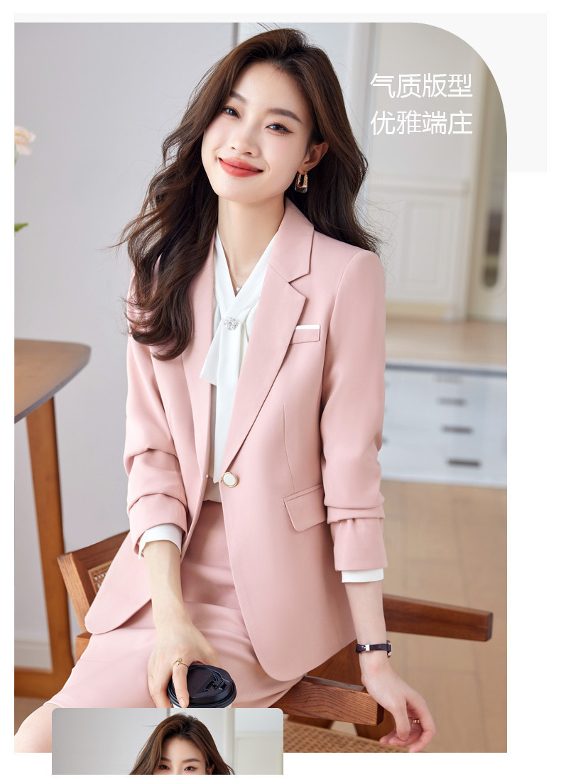 Miguo_職業西裝套裝女 3色 S-4XL 幹練氣質商務正裝 面試西服 工裝酒店工作服 ol裝 大尺碼西裝套裙/褲 | 蝦皮購物
