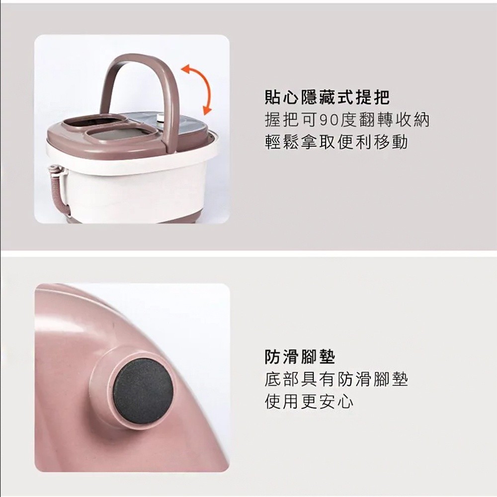 【自動加熱 KINYO 滑動式滾輪按摩足浴機 IFM-6001】加熱泡腳機 泡腳機 SPA 泡腳桶 足浴盆 | 蝦皮購物