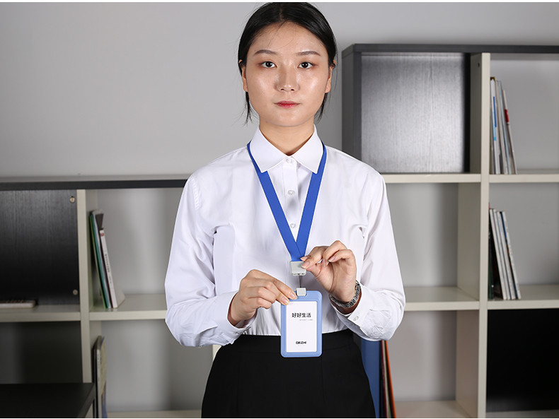 【全場客製化】 (2個裝)工作牌定做工作證件展示證卡套員工吊牌客製工牌定做胸卡牌掛套企業工卡員工證上崗證胸牌定做 | 蝦皮購物