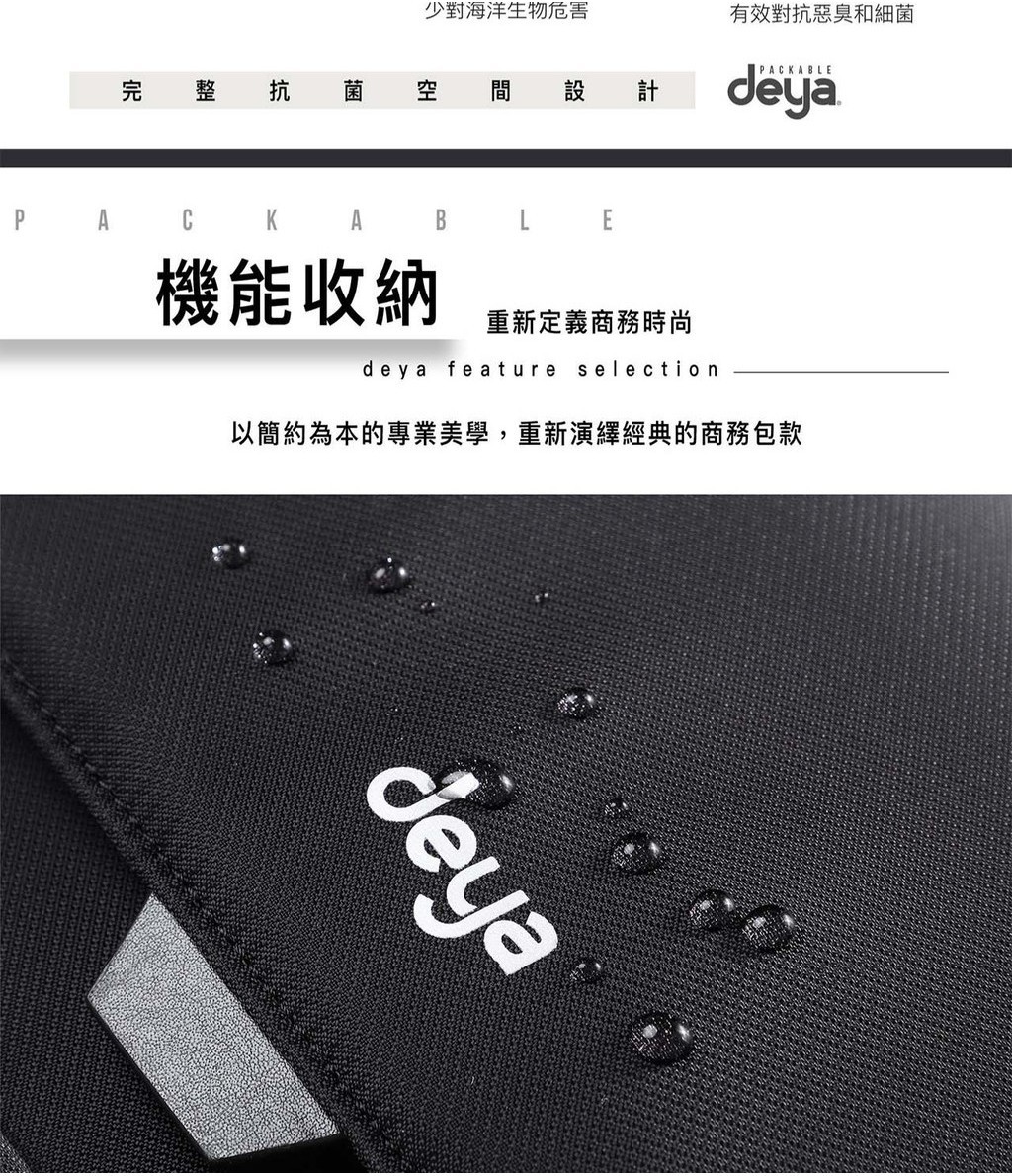 deya Packable 摺疊機能商務背包 全台第一款一拉全開折疊 | 蝦皮購物