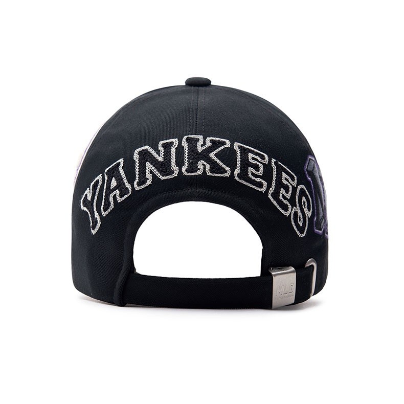 MLB 可調式硬頂棒球帽 Varsity系列 道奇/洋基隊 (3ACPV053N-兩色任選)【官方旗艦店】 | 蝦皮購物