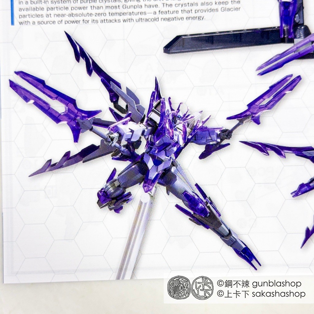 鋼不辣商舖 現貨 BANDAI 萬代 HGBF 050 冰河型瞬變鋼彈 1/144 鋼彈創鬥者 組裝模型 | 蝦皮購物