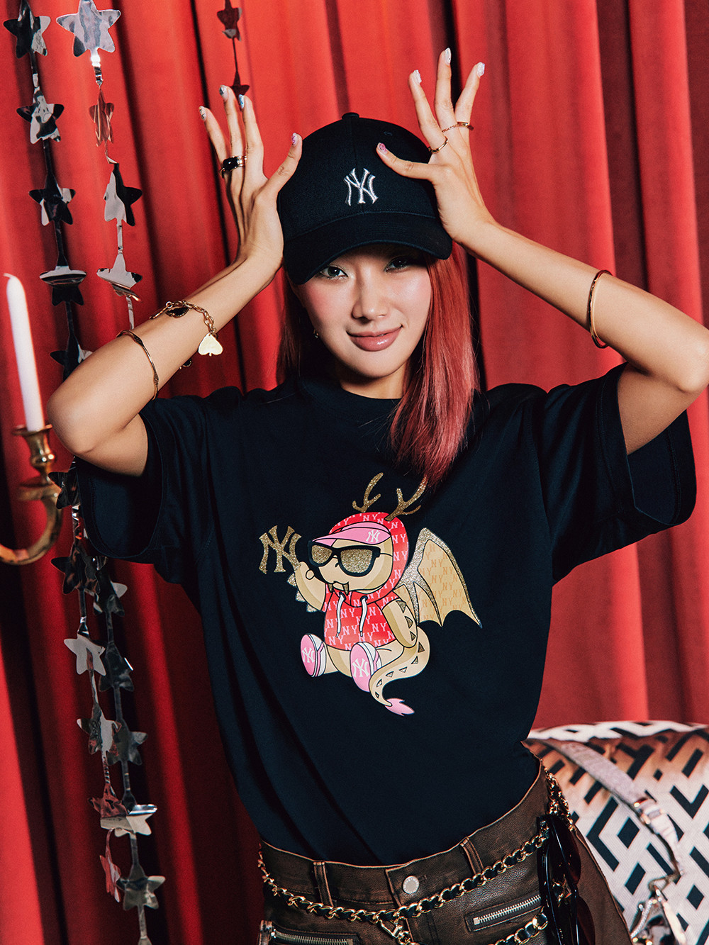 MLB 可調式硬頂棒球帽 龍年限定系列 洋基/道奇隊 (3ACPDR14N-三款任選)【官方旗艦店】 | 蝦皮購物