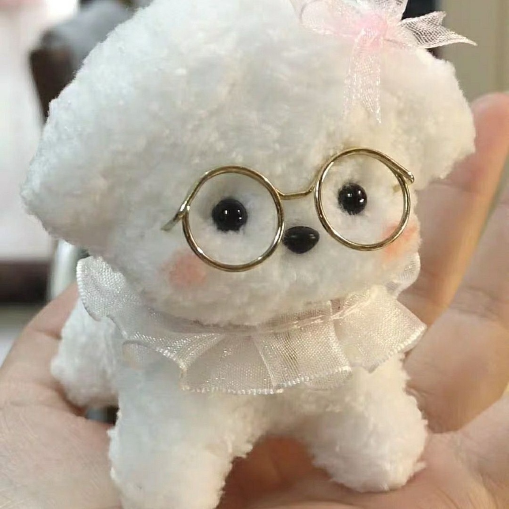 【小狗閤集】可愛扭扭棒毛絨生日情侶禮物玩偶小狗扭扭狗手工成品 AVIT | 蝦皮購物
