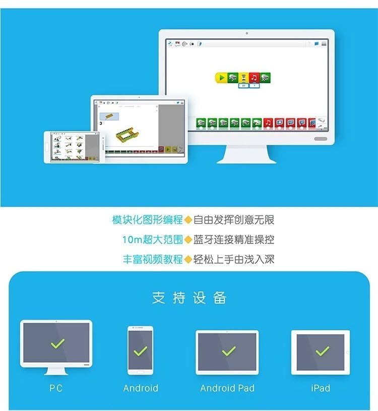 免運 WEDO2.0 兼容樂高機器人 敎案課程可編程scratch套裝 45300敎具00 | 蝦皮購物
