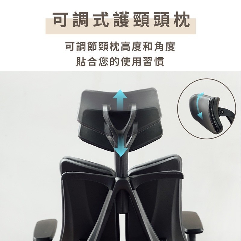 RICHOME CH1403 查里曼雙背辦公椅(電鍍五爪) 辦公椅 電腦椅 | 蝦皮購物