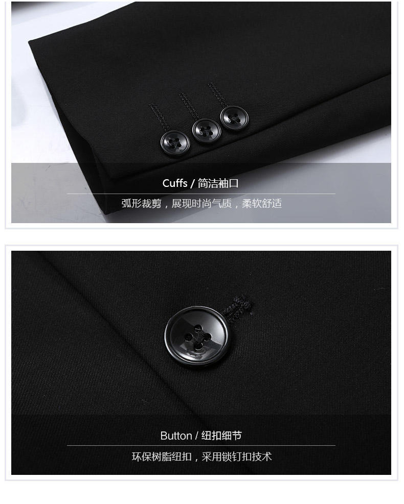 Miguo_高級感商務職業西裝套裝 男女同款 2色 S-6XL 嗶嘰料雙扣修身西服 大尺碼西裝套褲 灰色可預訂 | 蝦皮購物