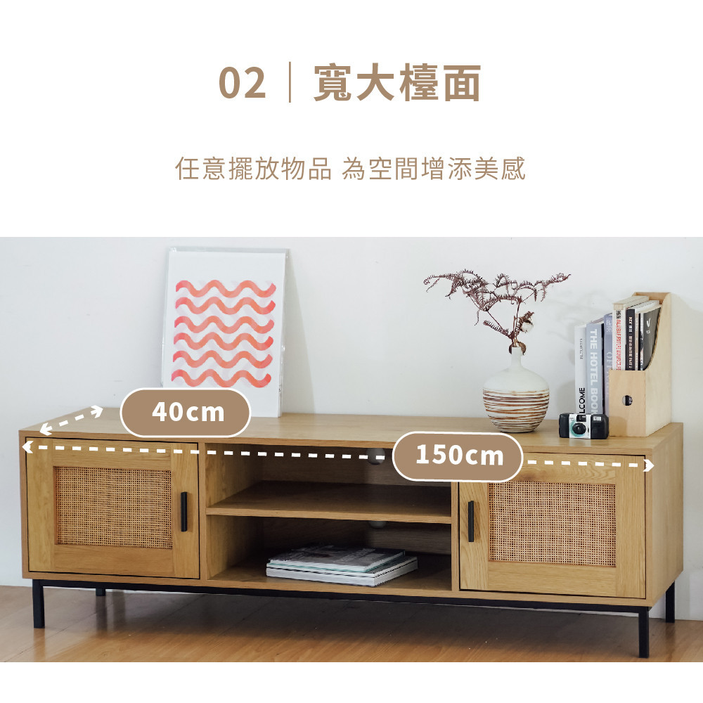 RICHOME 布萊恩雙門電視櫃 電視櫃 書櫃 收納櫃 置物櫃 電視架 雙門櫃 TV172 | 蝦皮購物