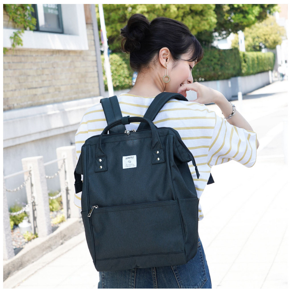 『預購 新色』日本直送 正規進口 anello A4雙面防撥水 輕量包手提包 後背包書包 旅行包通勤包 大號口金包 韓國 | 蝦皮購物