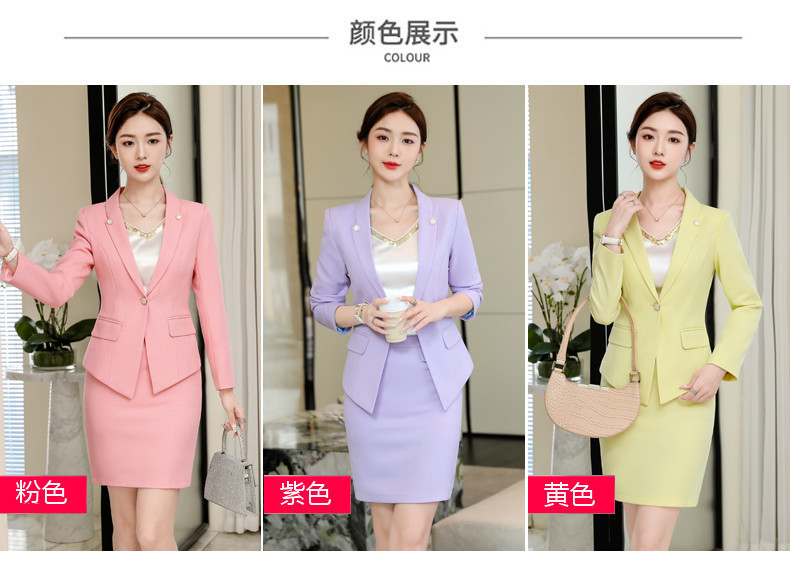 Miguo_時尚洋氣小西裝外套 3色 S-4XL 女別緻設計感高端職業工作服正裝西服套裝 大尺碼女裝_58518 | 蝦皮購物