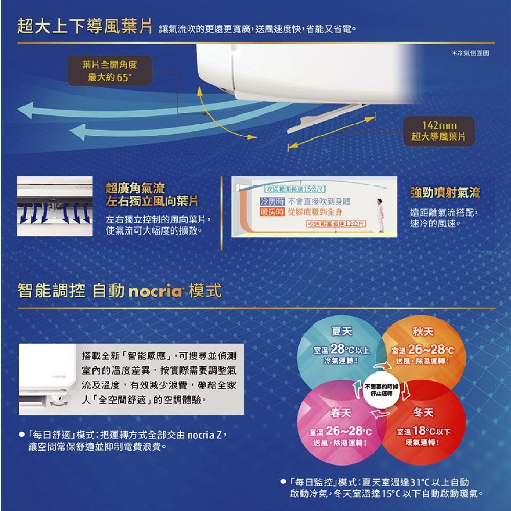 【富士通Nocria Z 系列】變頻冷暖分離式空調2-4坪(ASCG022KZTA/AOCG022KZTA) | 蝦皮購物