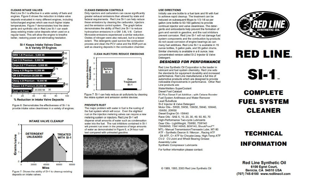 油槍滑掉-紅線 REDLINE SL-1 汽油添加劑 汽油精 清積碳 油路清潔+超級優惠組 | 蝦皮購物
