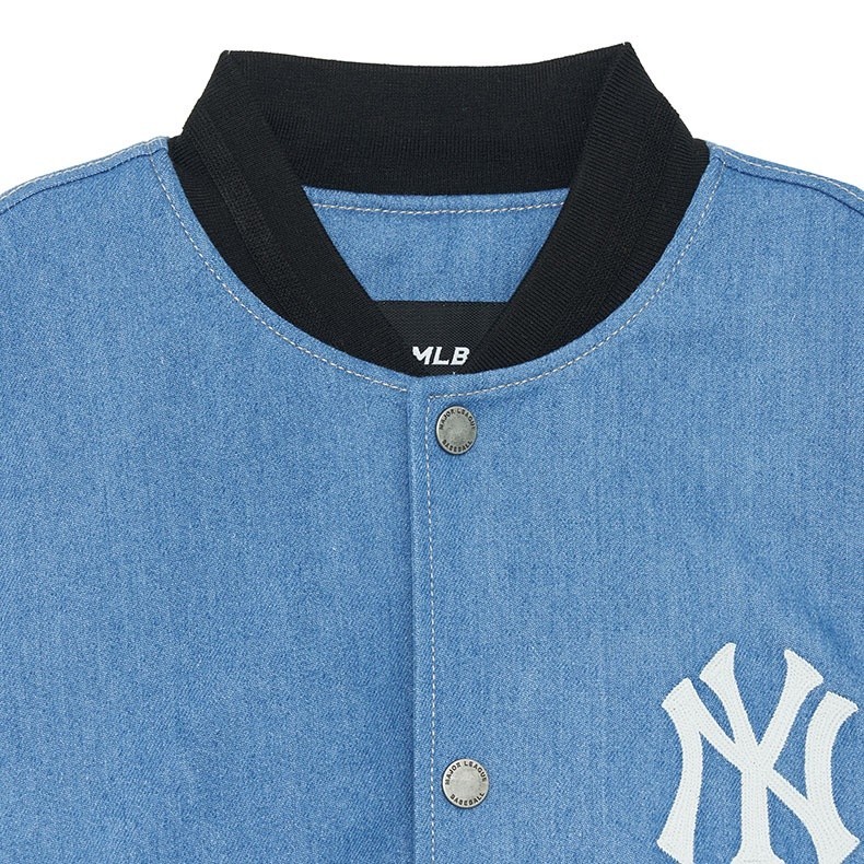 MLB 牛仔丹寧夾克 紐約洋基隊 (3ADKR0134-50INS)【官方旗艦店】 | 蝦皮購物