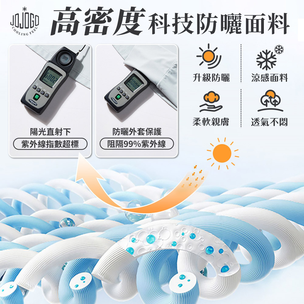 JOJOGO A+急凍防曬涼感外套 抗UV外套 涼感 冰絲 玻尿酸防曬外套 冰絲外套 外套 涼感外套 薄外套 運動外套 | 蝦皮購物