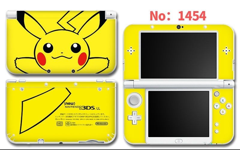 【賣場免運】NEW 3DSLL 貼紙 NDSI Lite NDSiLL痛貼 貼膜 老大三貼紙 新小三痛機貼XL貼紙保護殻 | 蝦皮購物