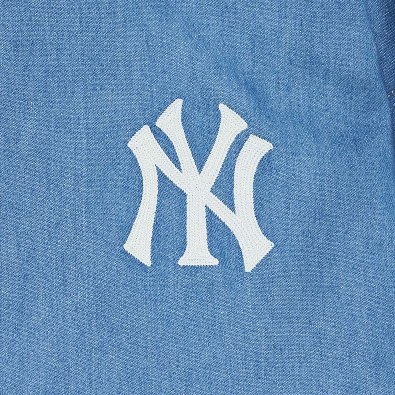 MLB 牛仔丹寧夾克 紐約洋基隊 (3ADKR0134-50INS)【官方旗艦店】 | 蝦皮購物