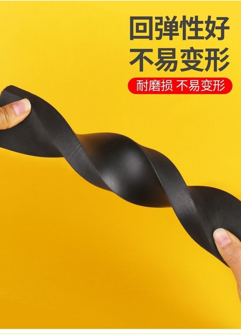 🔥臺灣出🔥加厚EVA海綿膠帶單麵強力黑色泡沫防震緩衝防撞條門框窗戶縫隙密 海綿條自粘膠 泡棉膠隔音棉 泡棉膠帶r612 | 蝦皮購物